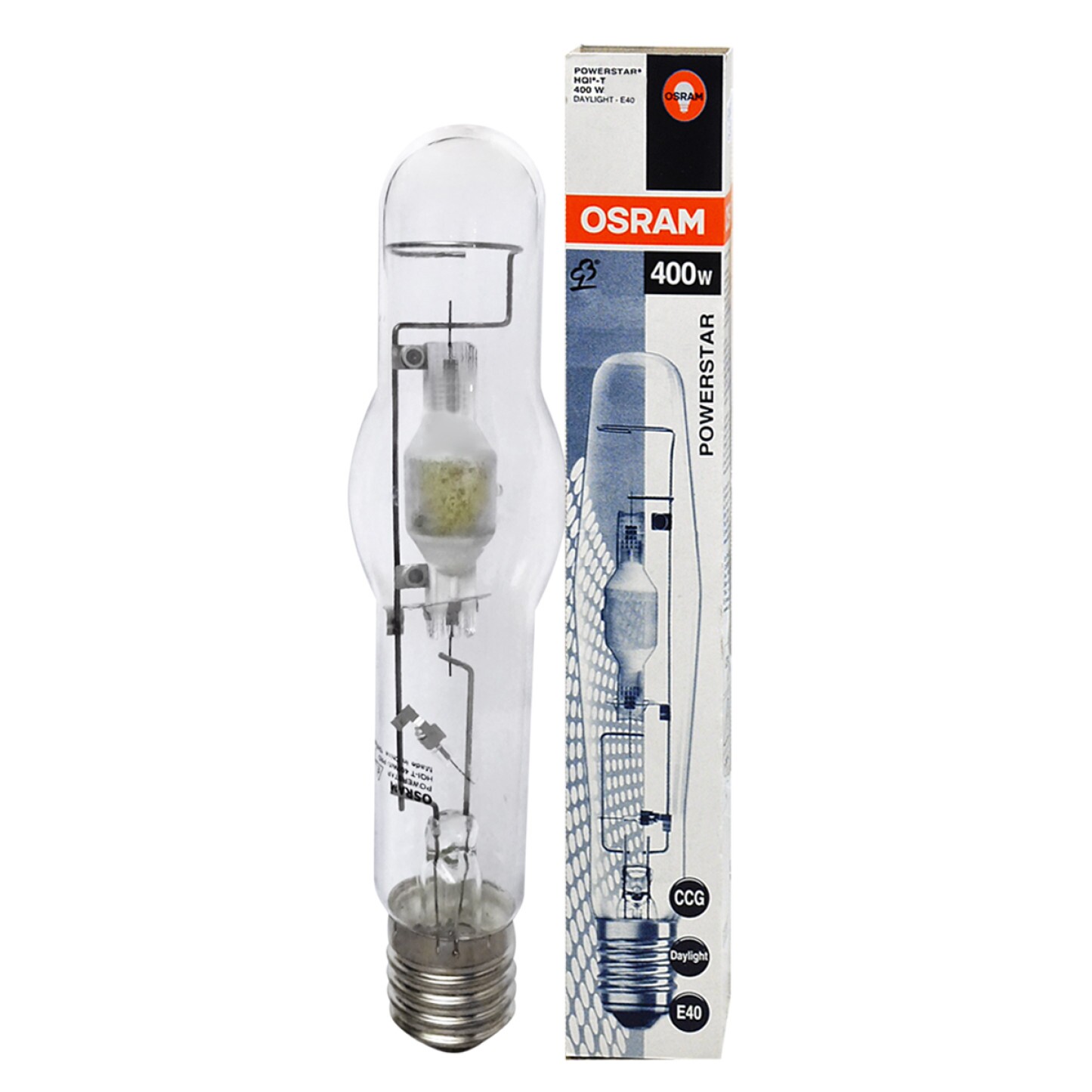 LÂMPADA METÁLICA OSRAM 400W 5500K(BR LUZ DO DIA)E40 | VALEPINHO