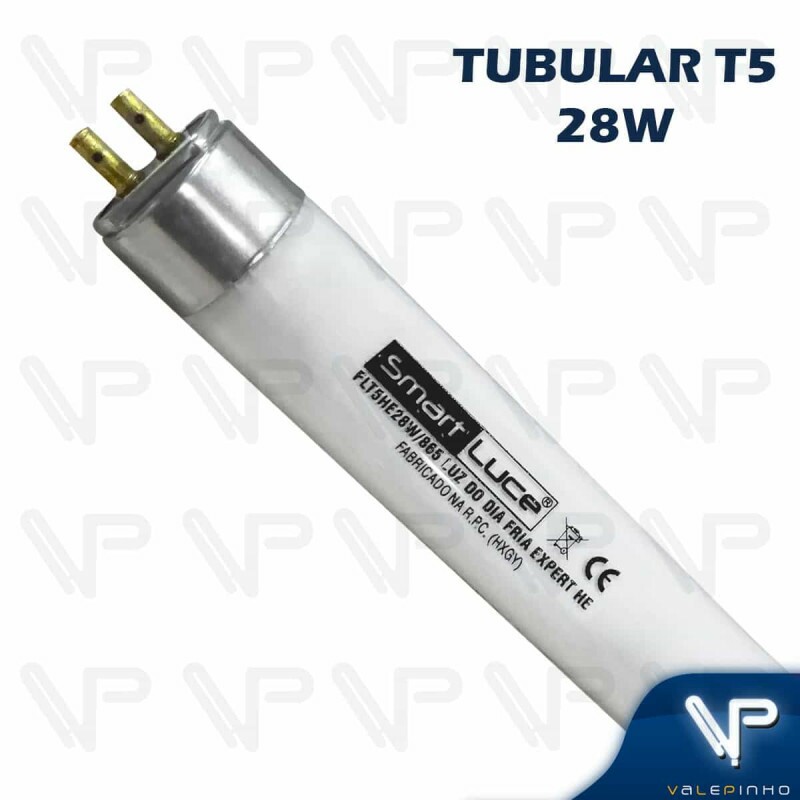 LÂMPADA FLUOR TUBULAR T5 28W 6500K(BRANCO FRIO)G5 | VALEPINHO