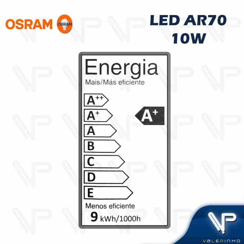 LÂMPADA LED AR70 10W 5000K(BR LUZ DO DIA)BIVOLT GU10 | VALEPINHO