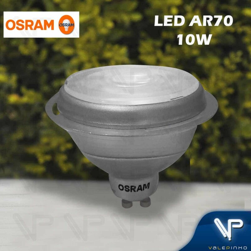 LÂMPADA LED AR70 10W 5000K(BR LUZ DO DIA)BIVOLT GU10 | VALEPINHO