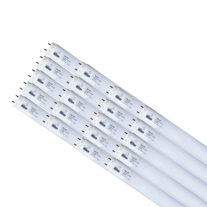 LÂMPADA LED TUBULAR T8 60CM 8,5W 3000K(BRANCO QUENTE) | VALEPINHO