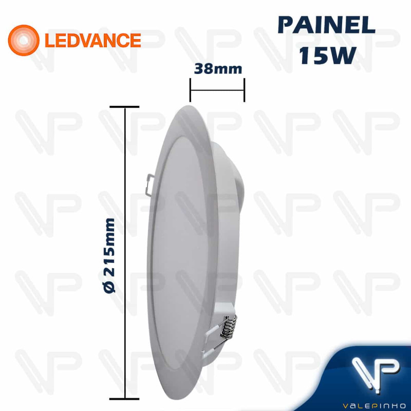 PAINEL PLAFON LED LEDVANCE 15W| VALEPINHO